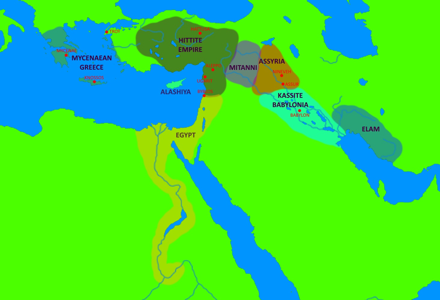 The Bronze Age Collapse The End Of The Bronze Age: Changes In Warfare